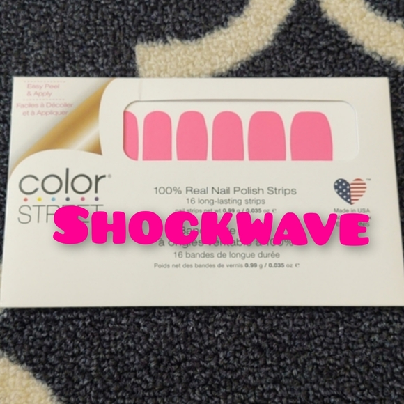 Color Street | Makeup | Color Street Shockwave Nail Polish Strips Nwt ...
